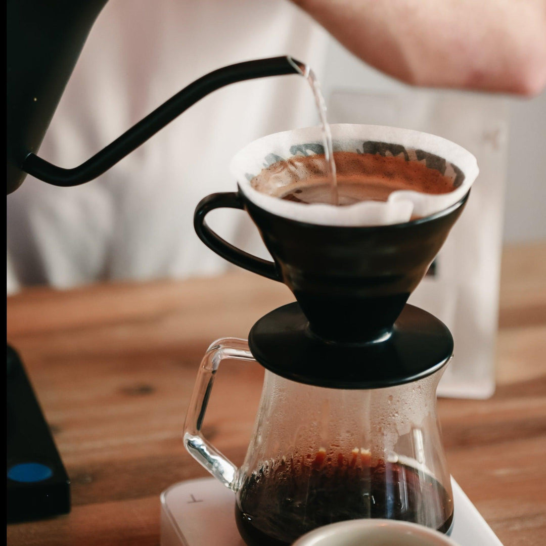 Hario V60 2 Cup Ceramic Pour Over Dripper - Black – Blackboard Coffee ...